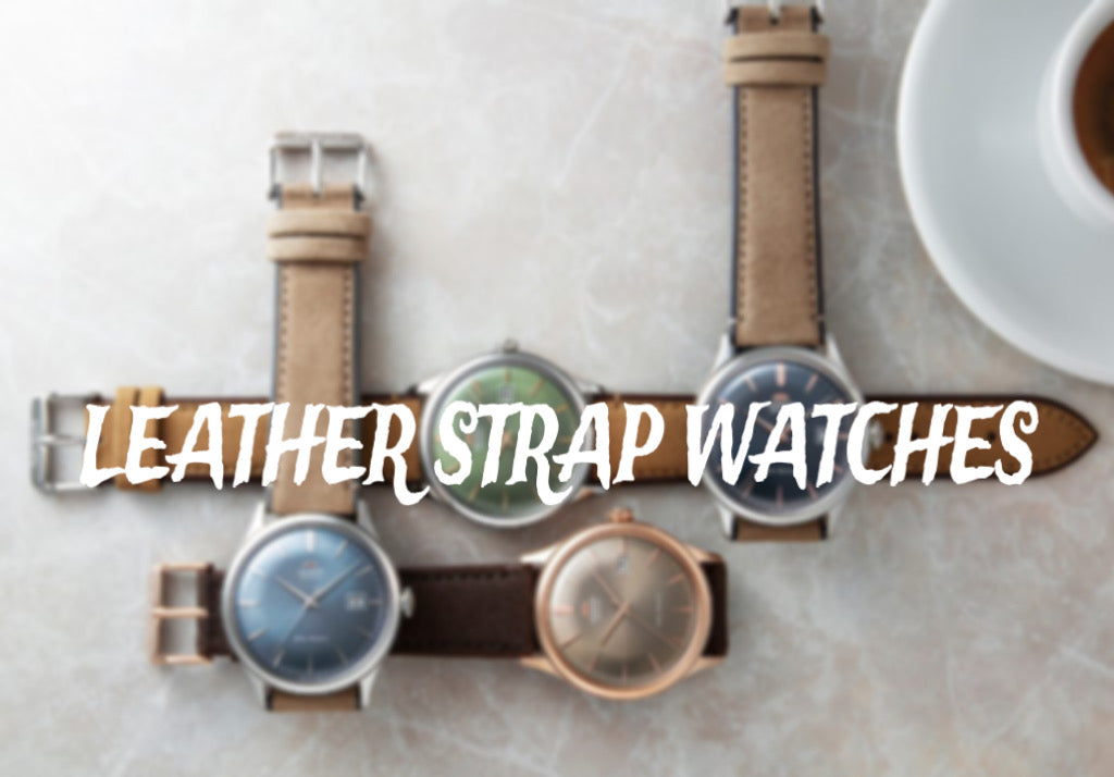 Leather Strap Watches – MZ Watches