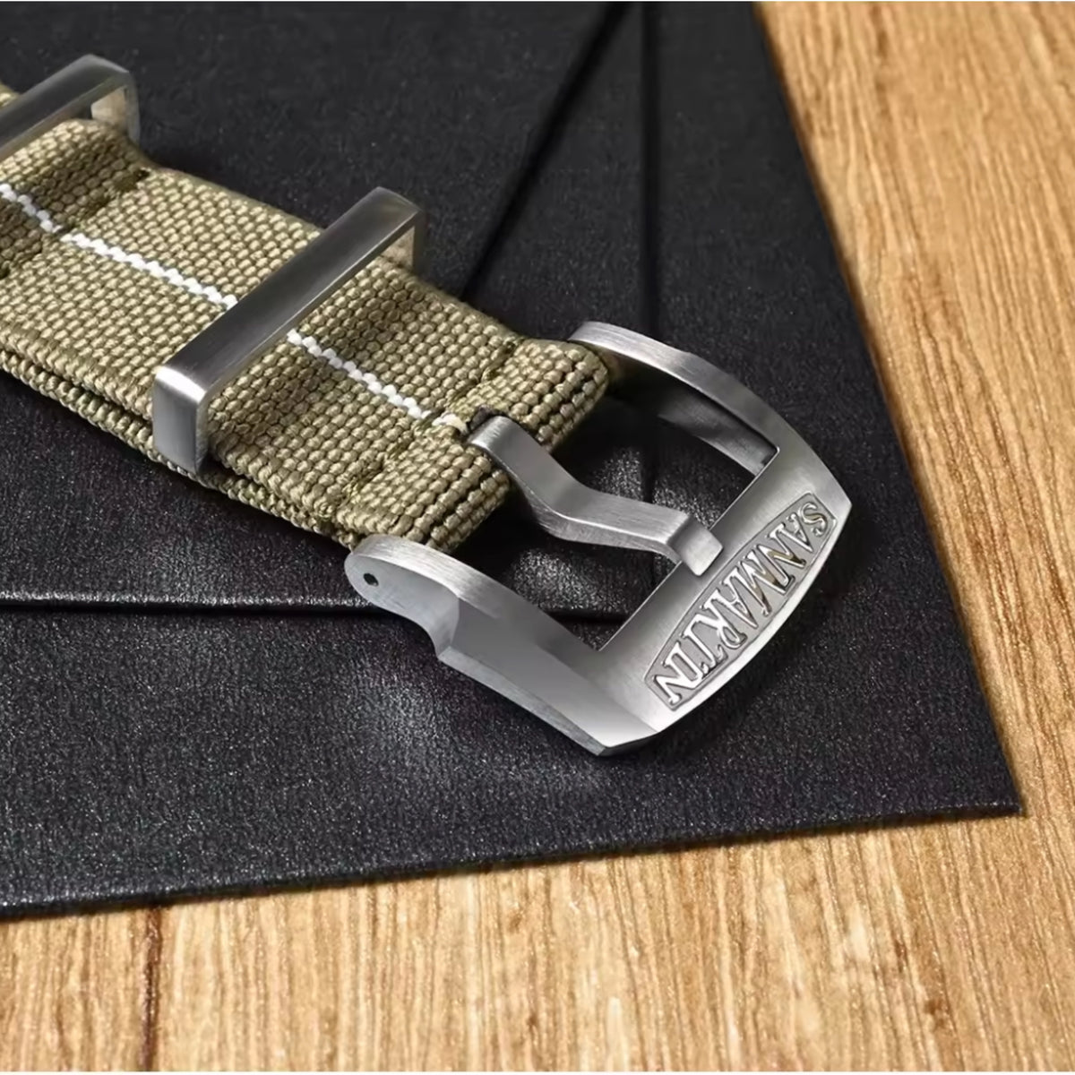 San Martin Canvas Nylon/NATO Strap 20mm and 22mm Pilot Military Watch ...